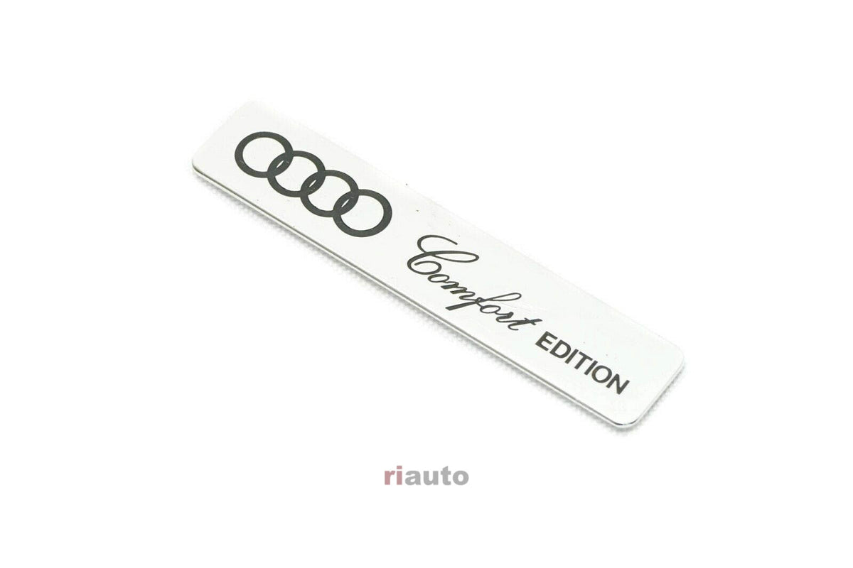 Audi 80 90 B3 Typ89 badge emblem lettering comfort edition original 93 ...